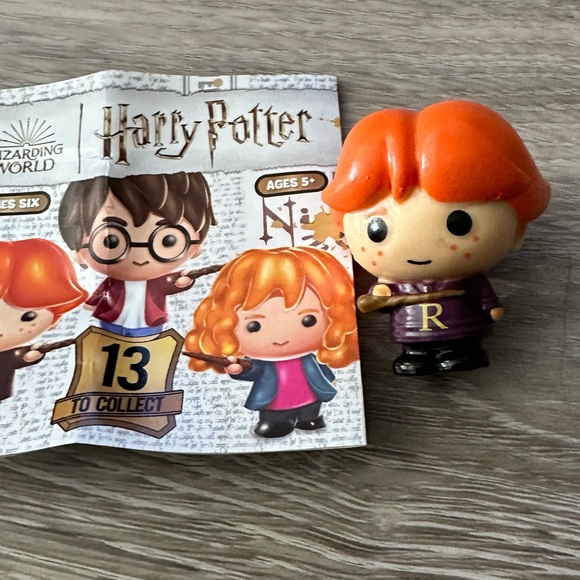 Warner Bros. | Other | Nwt Harry Potter Mini Ron Weasley Figurine ...